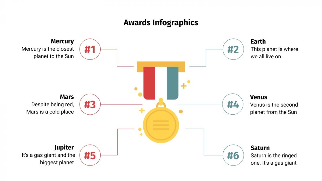 Free Awards Infographics for Google Slides and PowerPoint