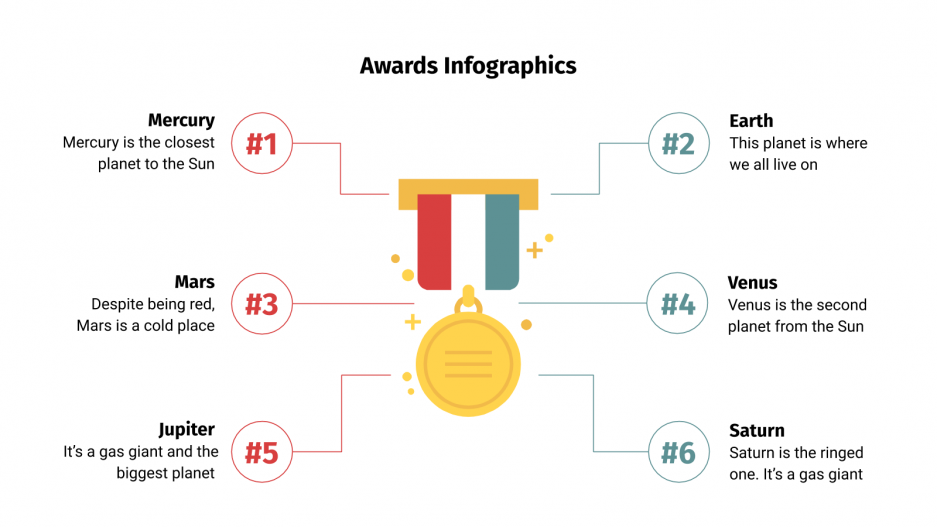 Free Awards Infographics for Google Slides and PowerPoint