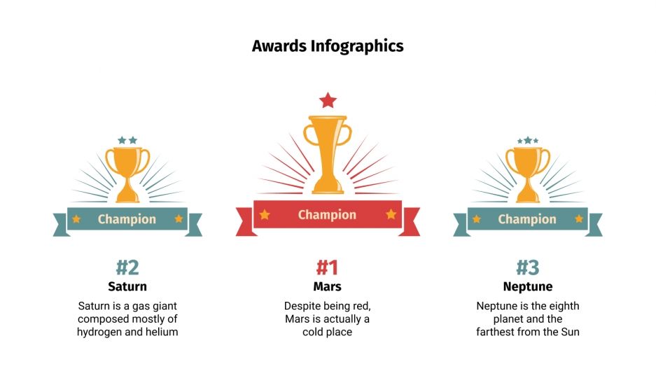 Free Awards Infographics for Google Slides and PowerPoint