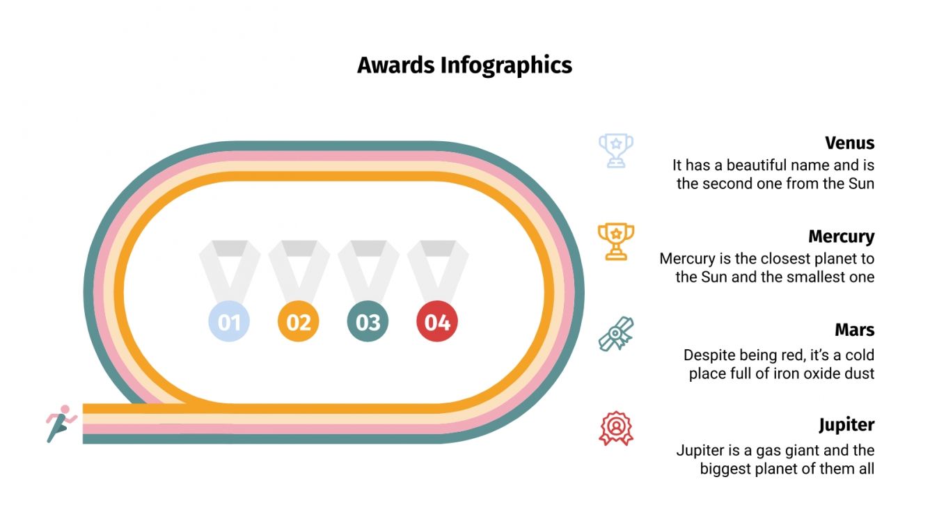 Free Awards Infographics for Google Slides and PowerPoint