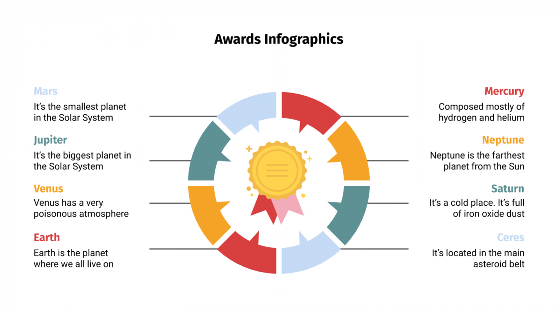 Free Awards Infographics for Google Slides and PowerPoint