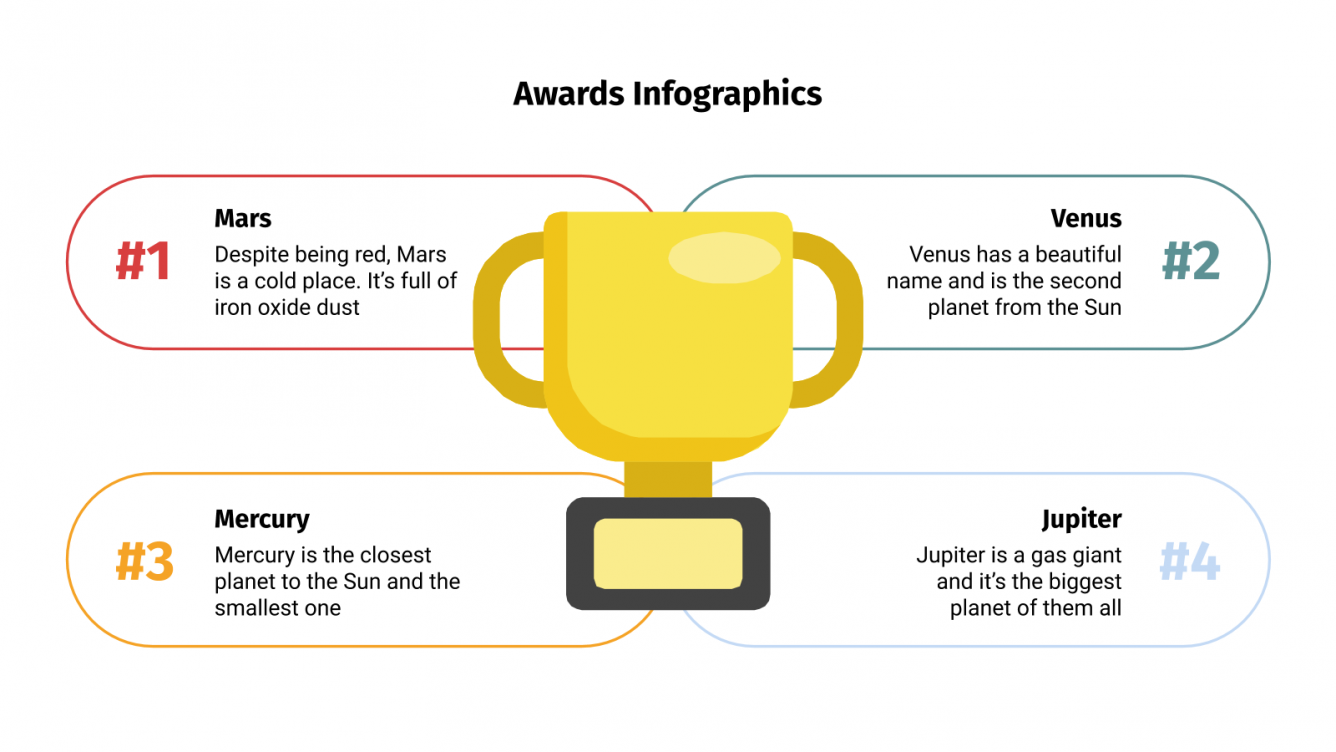 Free Awards Infographics for Google Slides and PowerPoint