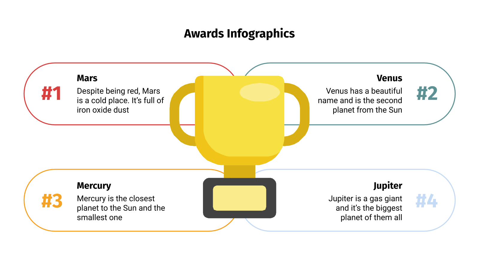 Free Awards Infographics for Google Slides and PowerPoint