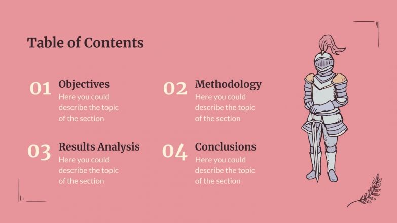 Medieval History Thesis Google Slides & PowerPoint template