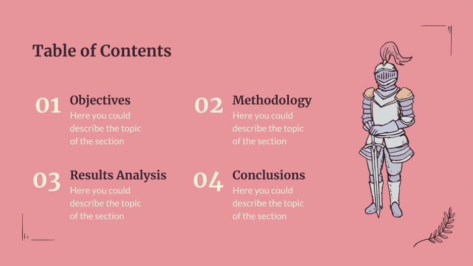 Medieval History Thesis Google Slides & PowerPoint template