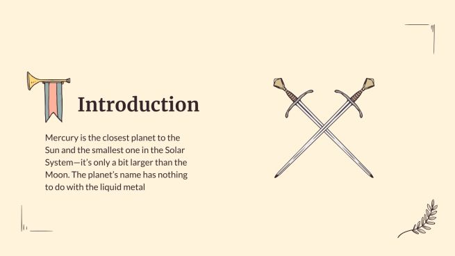 Medieval History Thesis Google Slides & PowerPoint template