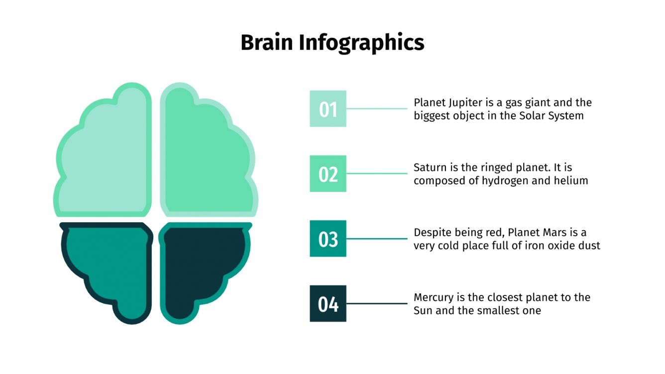 Brain Infographics for Google Slides & PowerPoint