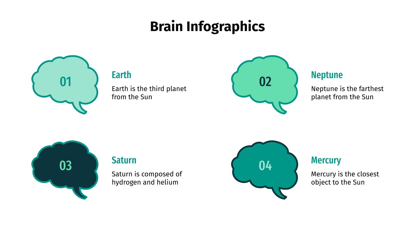 Brain Infographics for Google Slides & PowerPoint