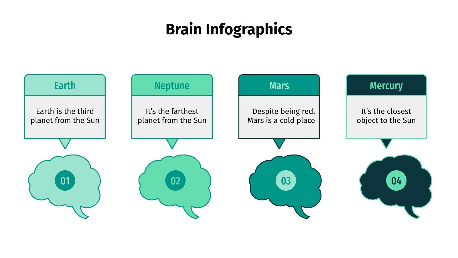 Brain Infographics for Google Slides & PowerPoint