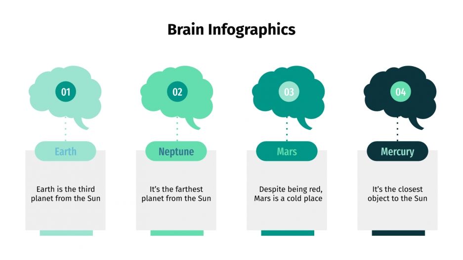 Brain Infographics for Google Slides & PowerPoint