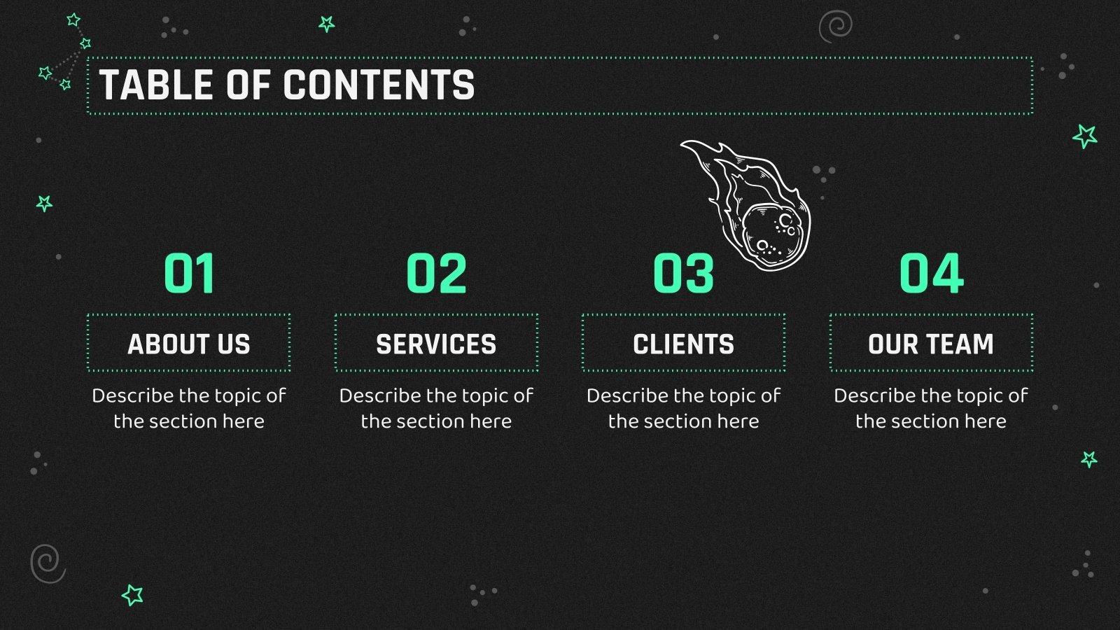 Outer Space Agency | Google Slides & PowerPoint