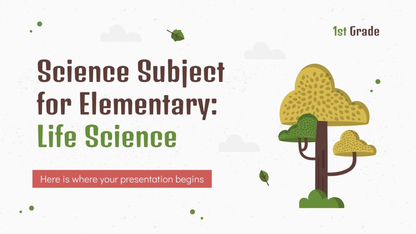 Science for Elementary: Life Science | Google Slides & PPT