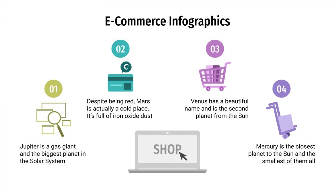 Free E-Commerce Infographics for Google Slides and PPT