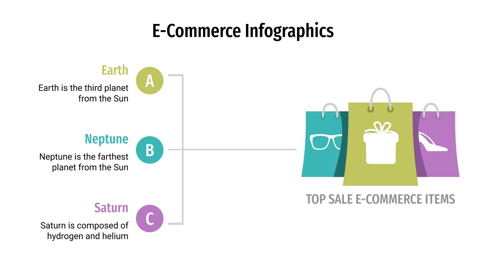 Free E-Commerce Infographics for Google Slides and PPT