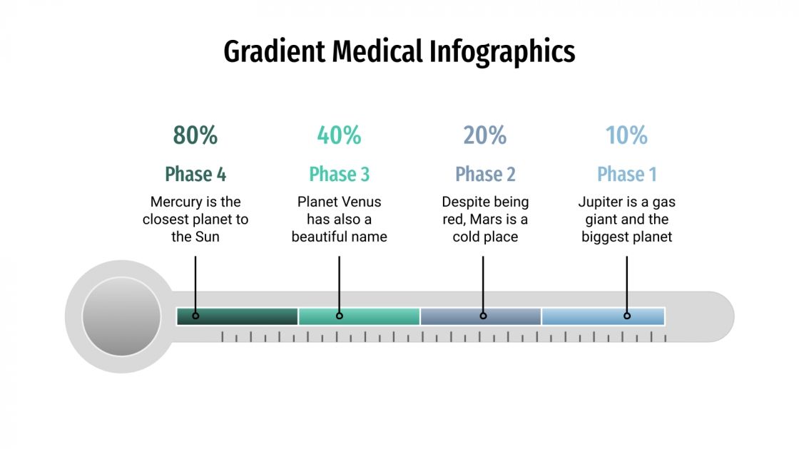 Free Gradient Medical Infographics for Google Slides and PPT