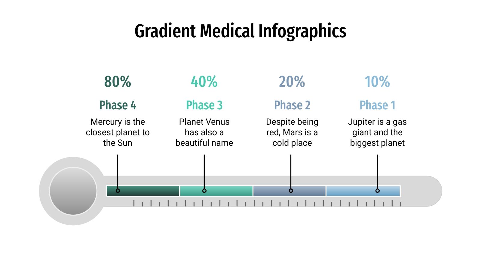 Free Gradient Medical Infographics for Google Slides and PPT