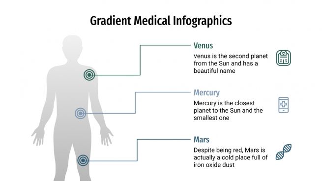 Free Gradient Medical Infographics for Google Slides and PPT
