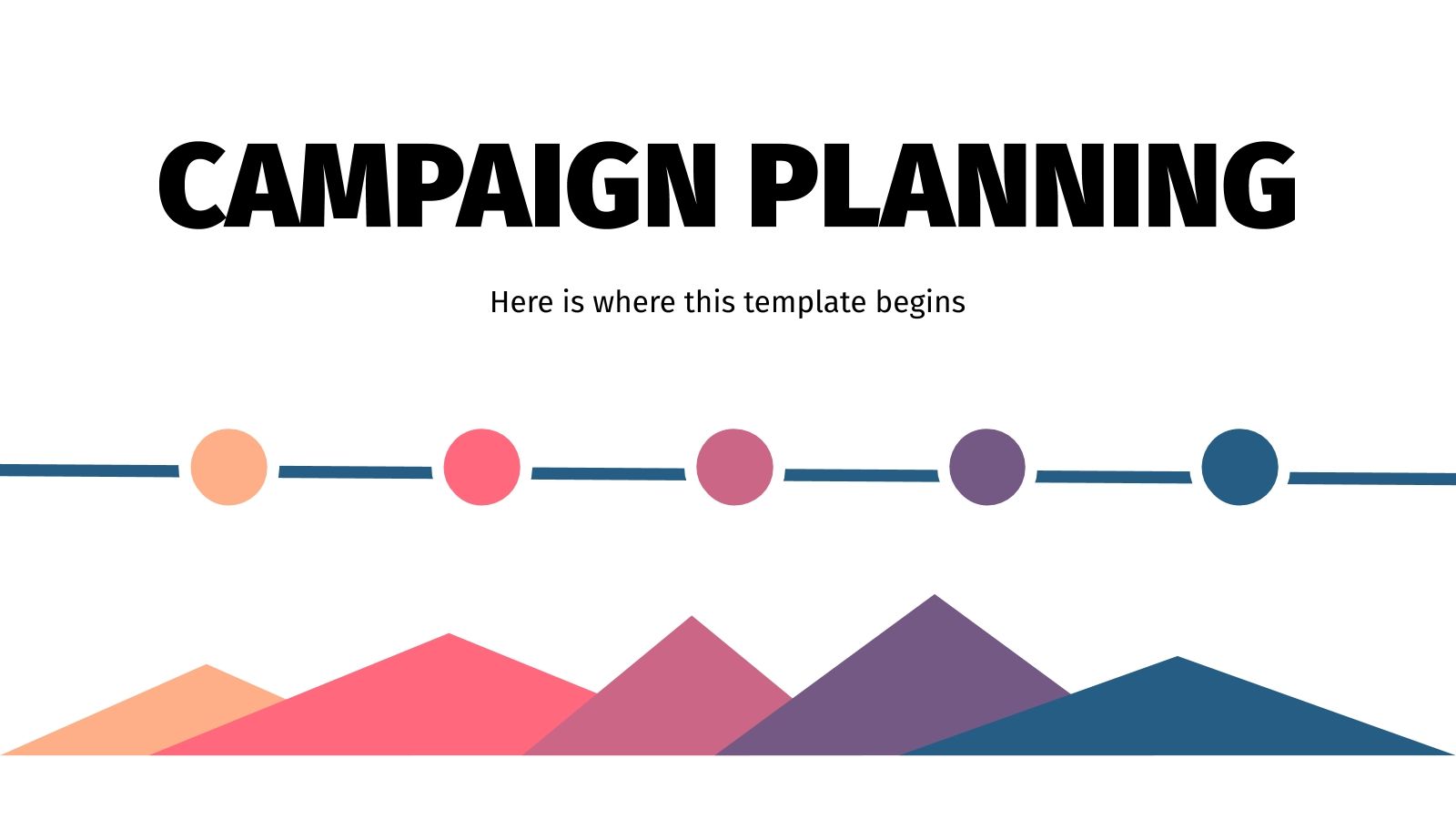 Free Campaign Planning Infographics for Google Slides and PPT
