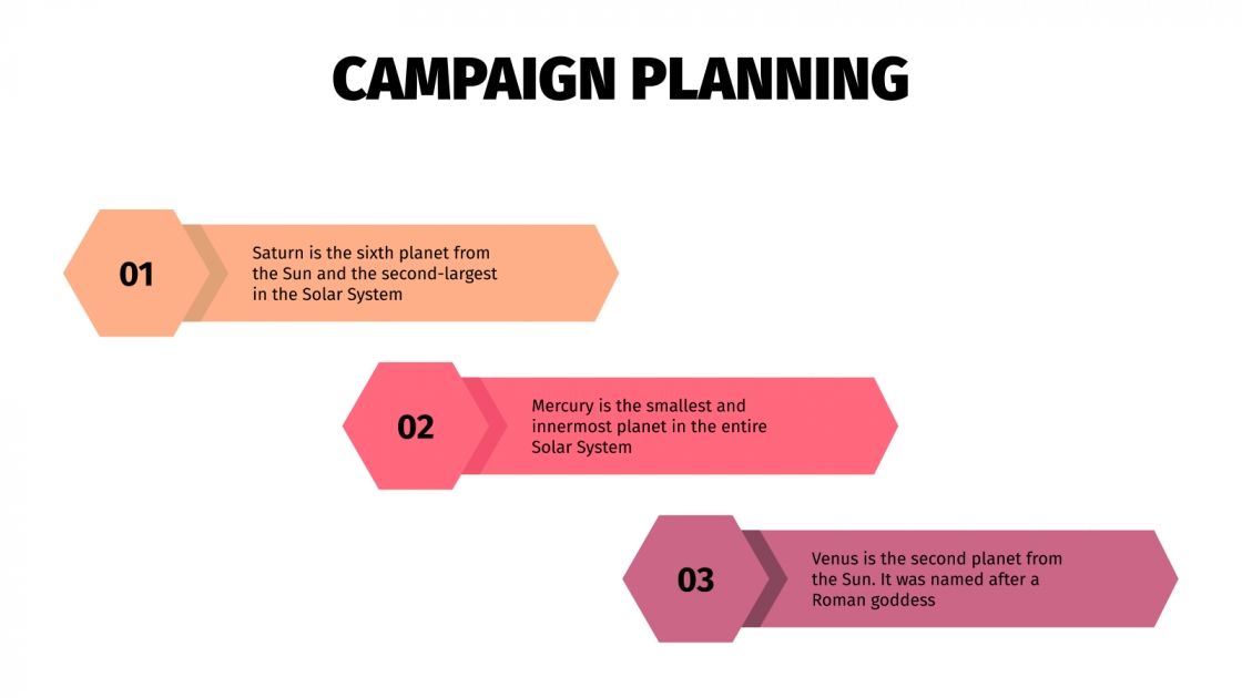 Free Campaign Planning Infographics for Google Slides and PPT
