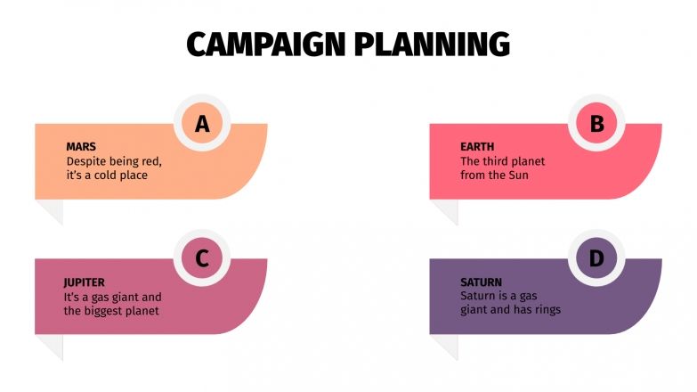Free Campaign Planning Infographics for Google Slides and PPT