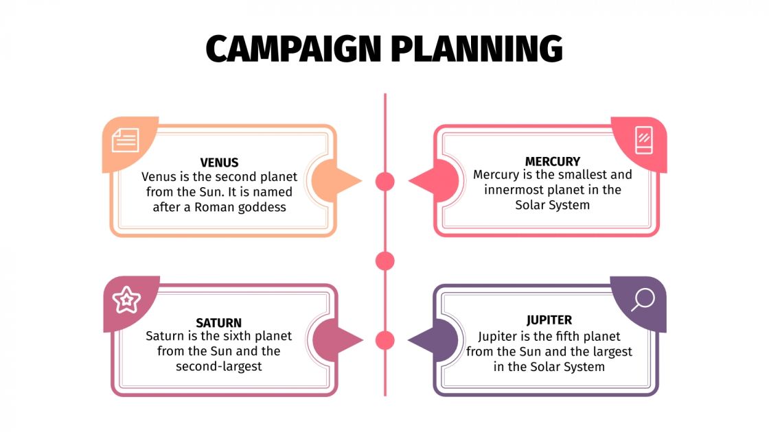 Free Campaign Planning Infographics for Google Slides and PPT