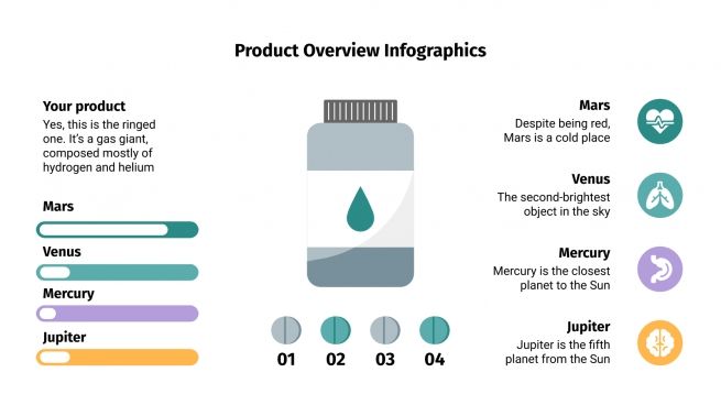 Free Product Overview Infographics for Google Slides and PPT