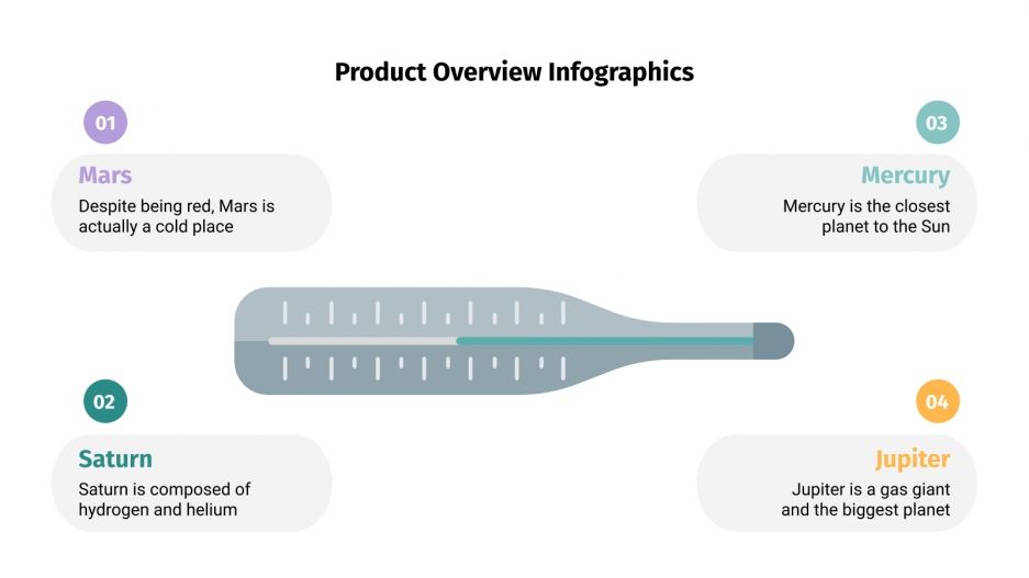 Free Product Overview Infographics for Google Slides and PPT