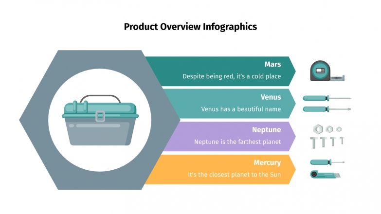 Free Product Overview Infographics for Google Slides and PPT