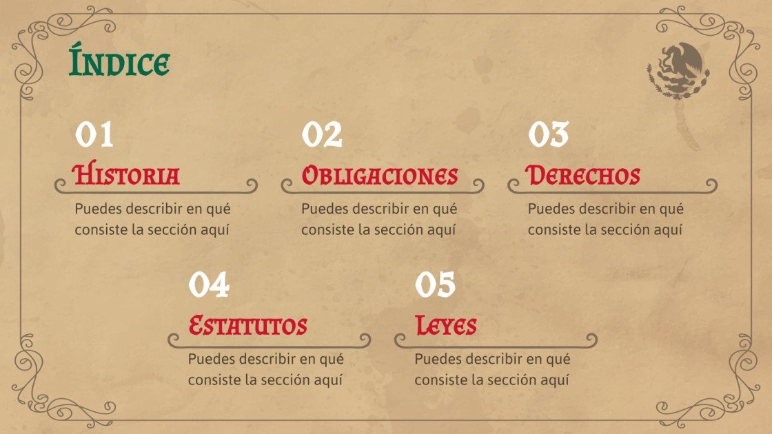 Mexican Constitution Day | Google Slides & PowerPoint template