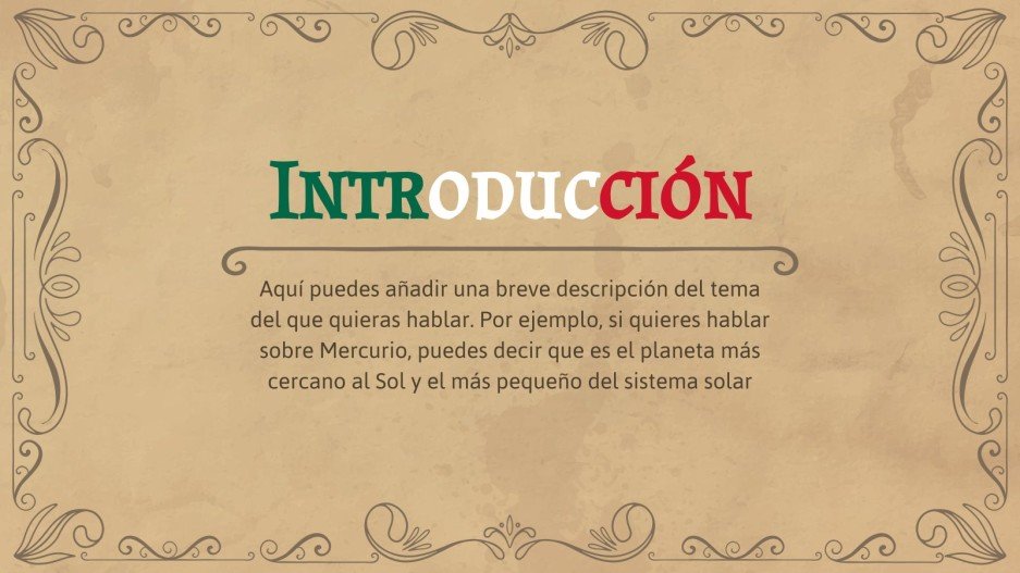 Día de la Constitución Mexicana | Google Slides y PowerPoint