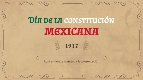 Plantillas gratis sobre México para Google Slides y PowerPoint