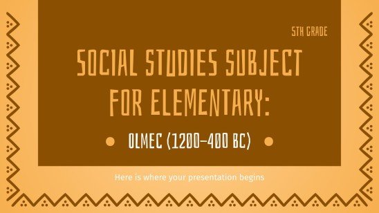 Free Google Slides & PPT templates about indigenous people