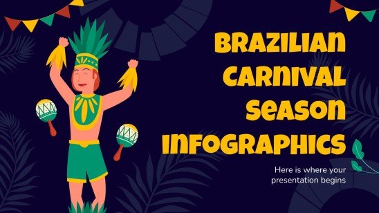 Infografías Temporada de Carnaval en Brasil | Google Slides