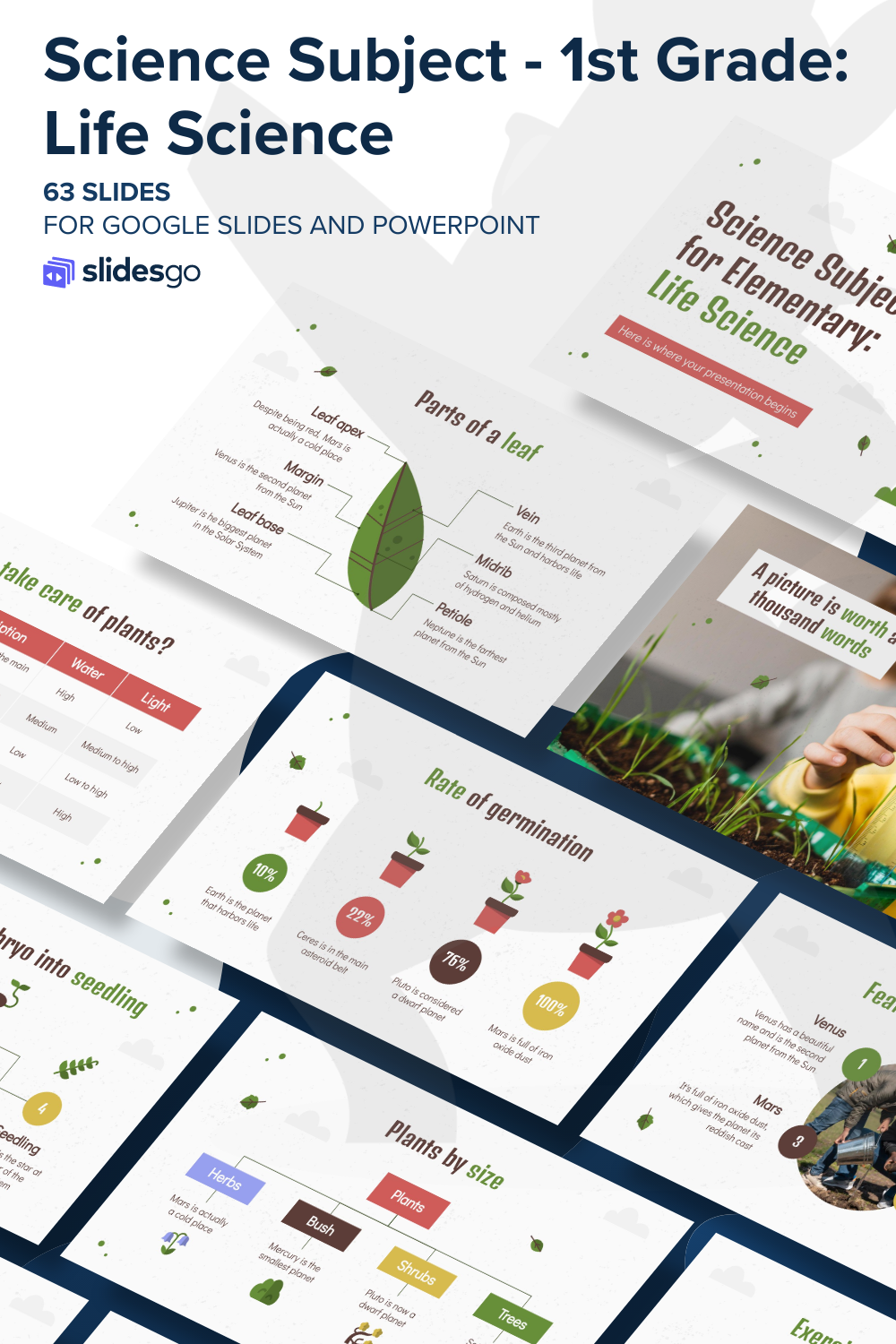 Science for Elementary: Life Science | Google Slides & PPT