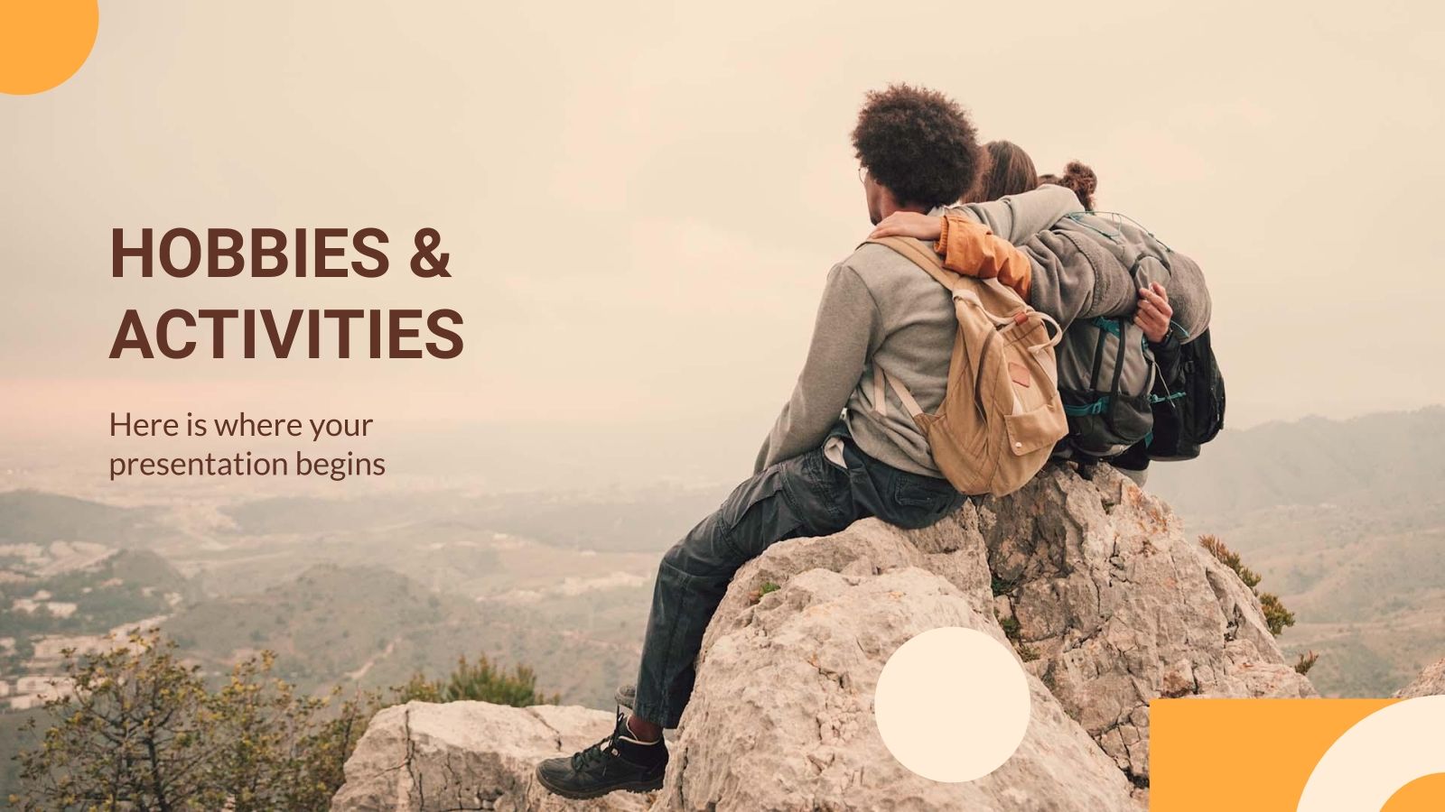 Hobbies y actividades | Plantilla de Google Slides y PowerPoint