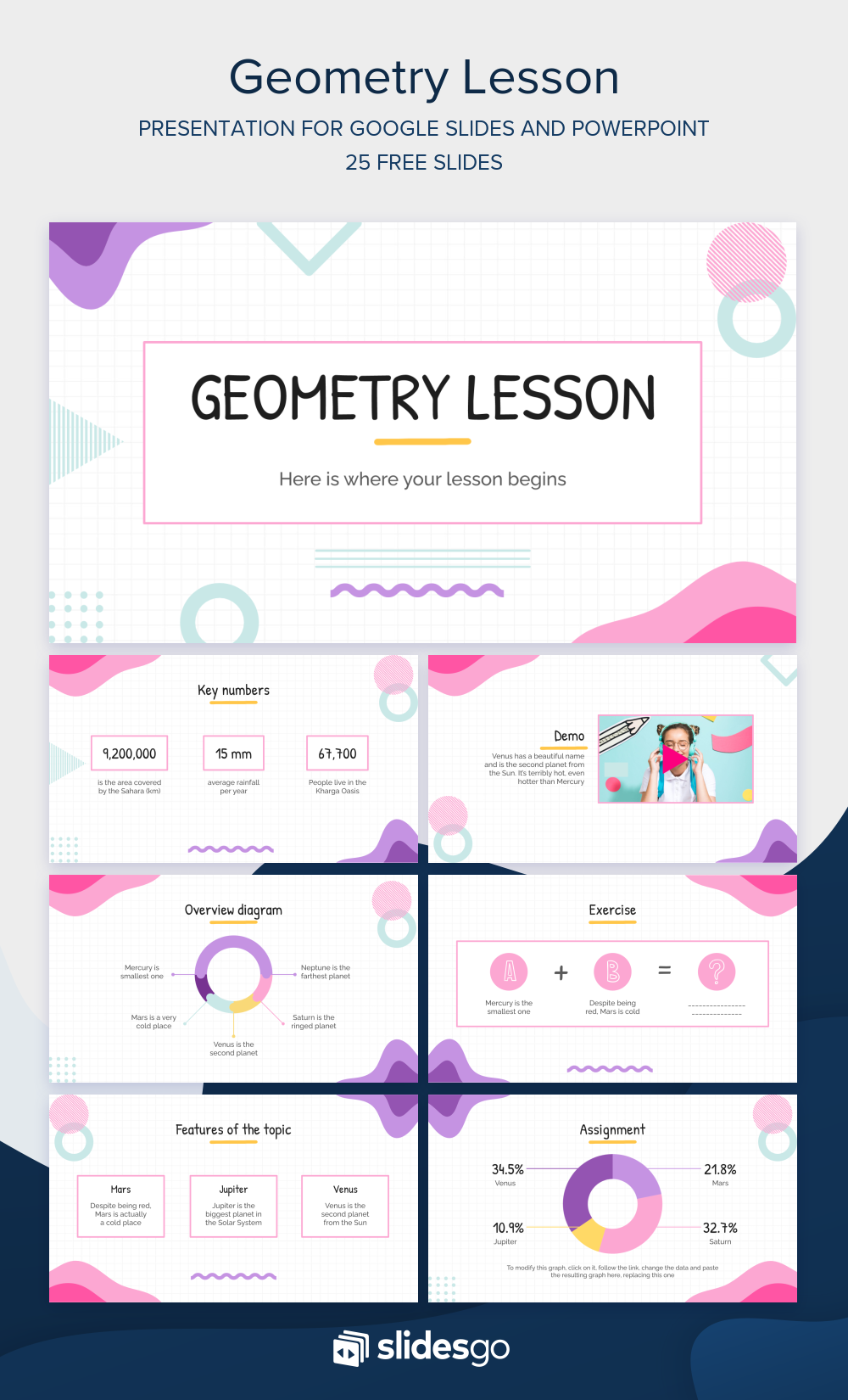 Page 2 | Geometry Lesson Google Slides & PowerPoint template