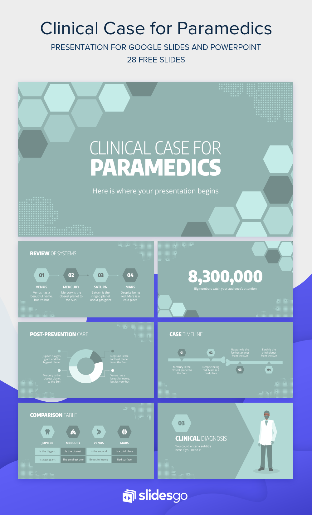 Clinical Case for Paramedics Google Slides & PPT template