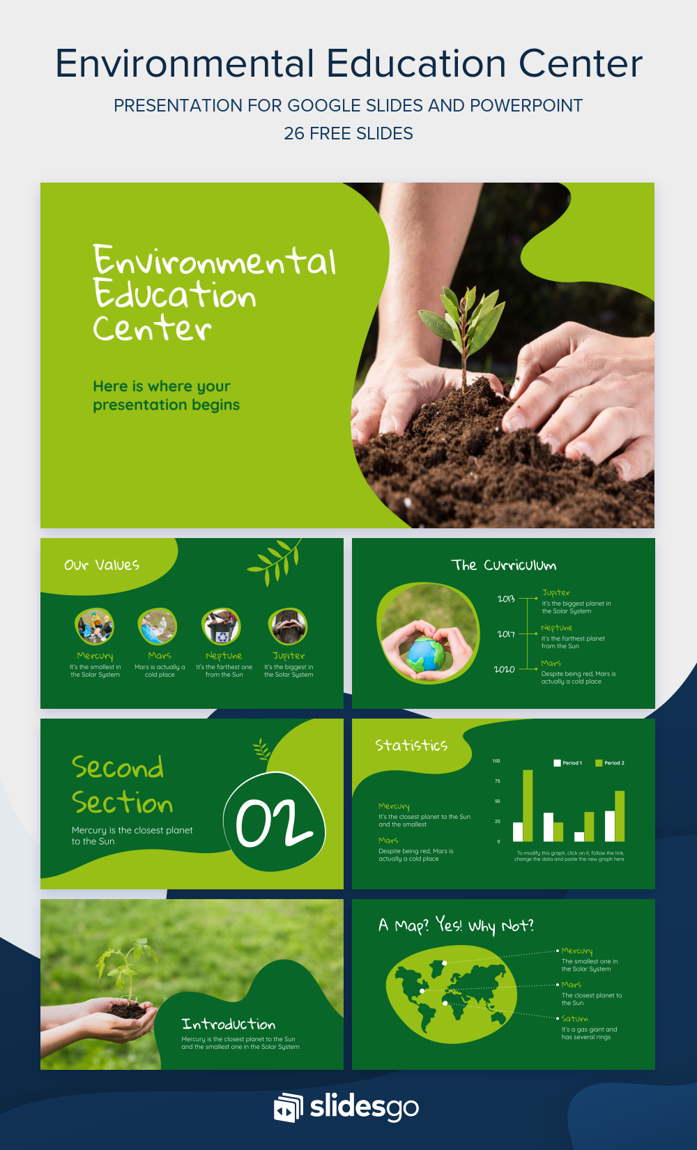Environmental Education Google Slides & PowerPoint template