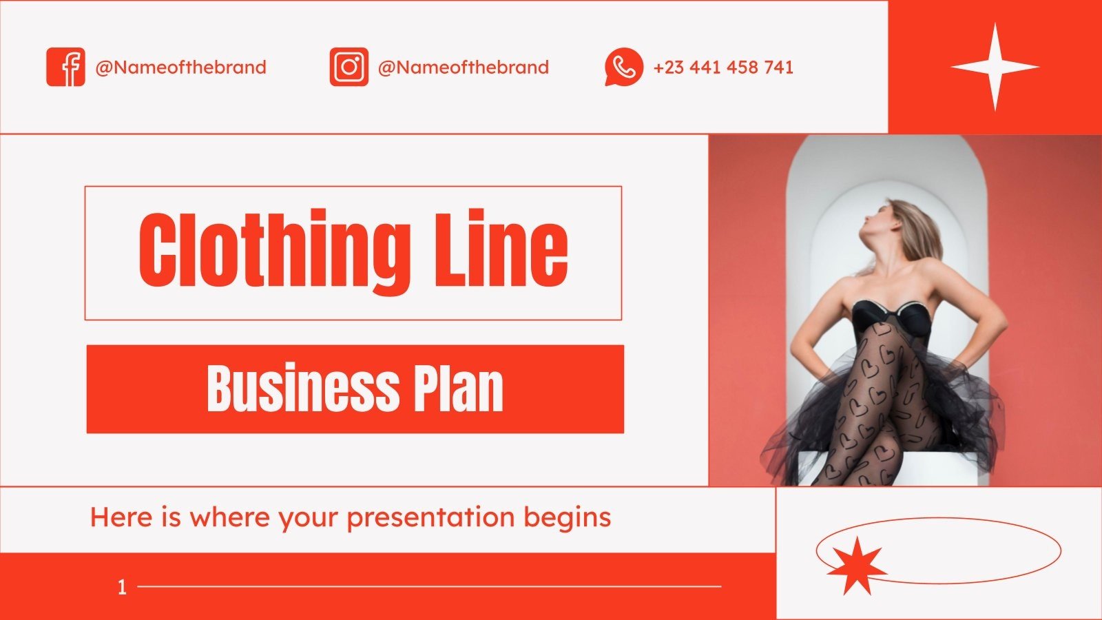 Plantillas gratis de Moda para Google Slides y PowerPoint