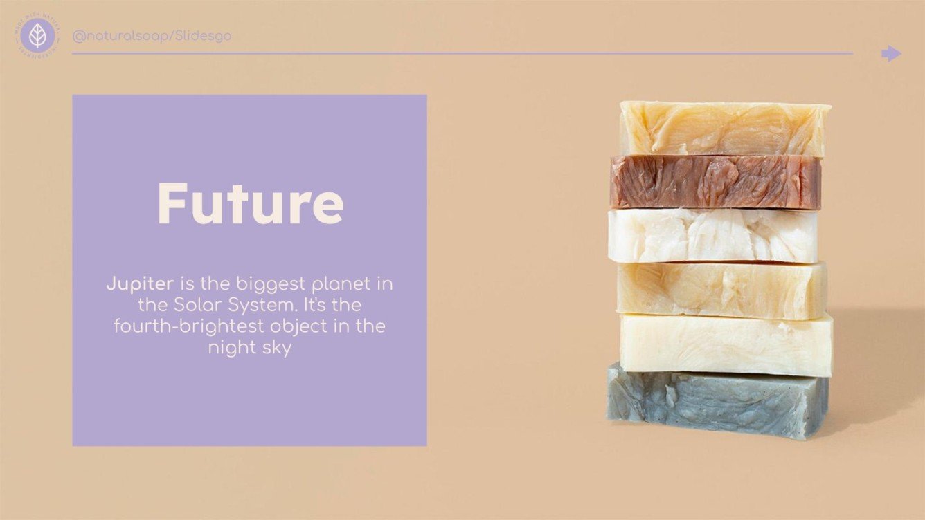 Natural Soap Online Business Project Proposal | Google Slides