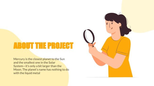 Investigation Project Proposal Google Slides & PPT template