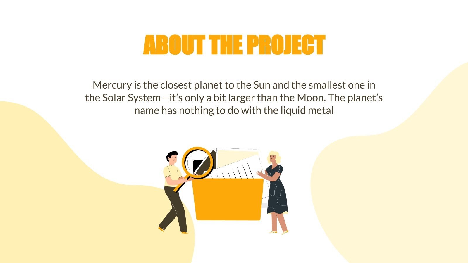 Investigation Project Proposal Google Slides & PPT template