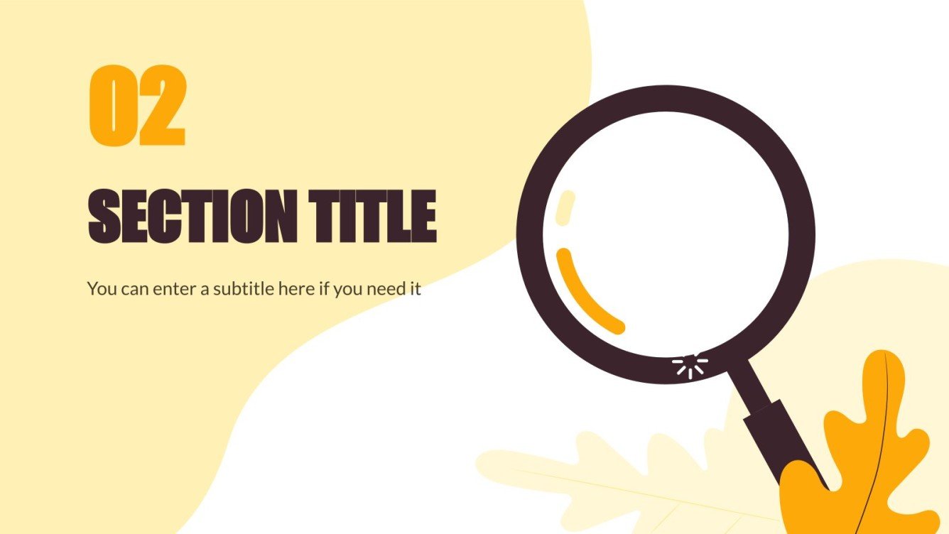 Investigation Project Proposal Google Slides & PPT template