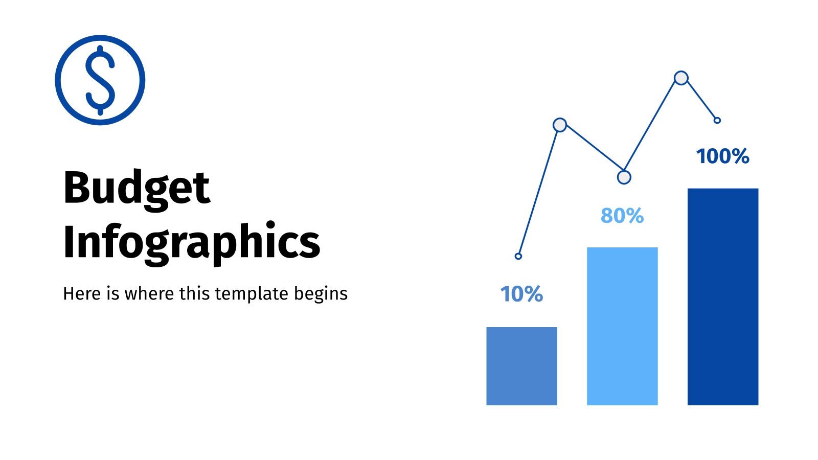Budget Infographics Google Slides and PowerPoint template