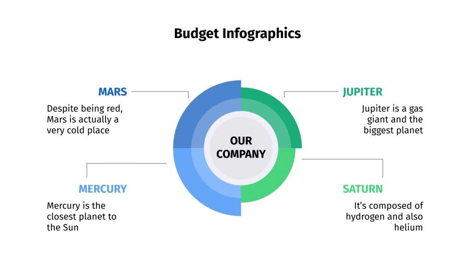 Budget Infographics Google Slides and PowerPoint template