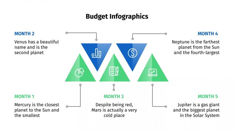 Budget Infographics Google Slides and PowerPoint template