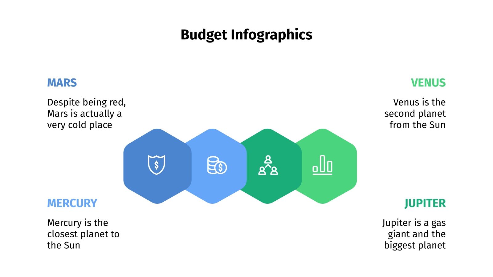 Budget Infographics Google Slides and PowerPoint template