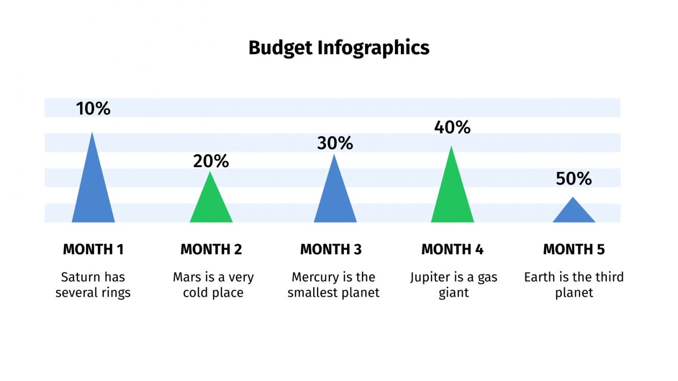 Budget Infographics Google Slides and PowerPoint template