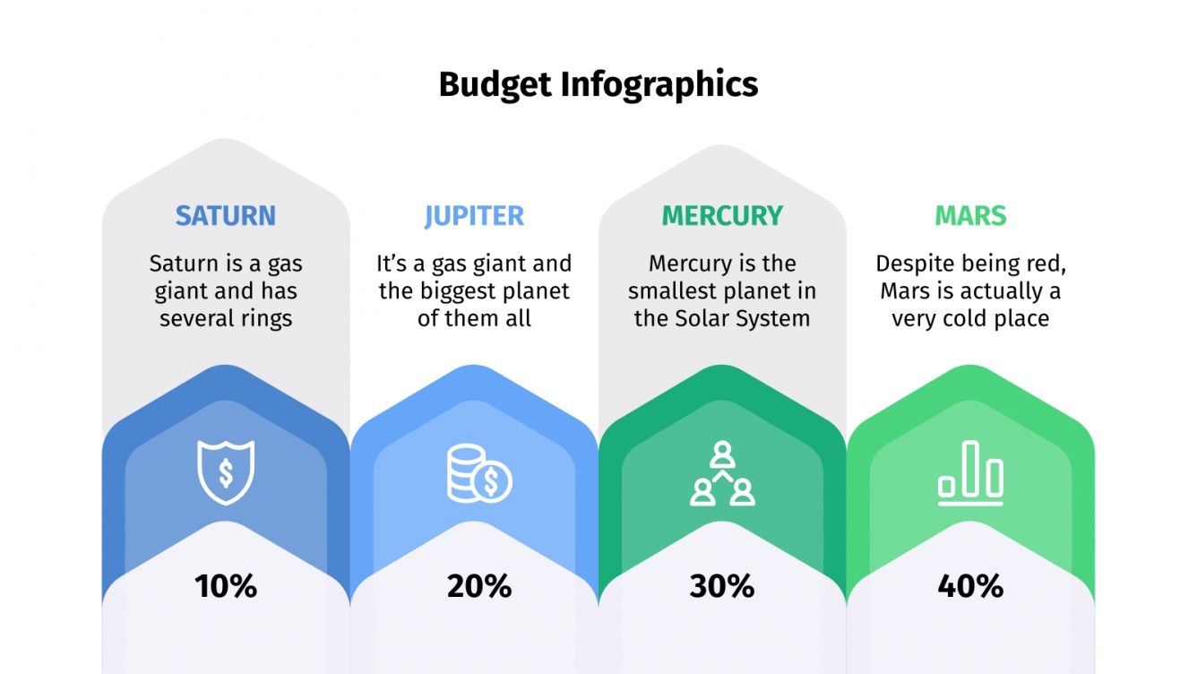Budget Infographics Google Slides and PowerPoint template