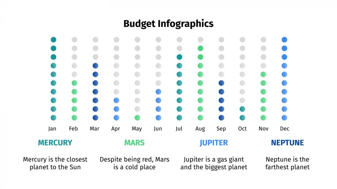 Budget Infographics Google Slides and PowerPoint template